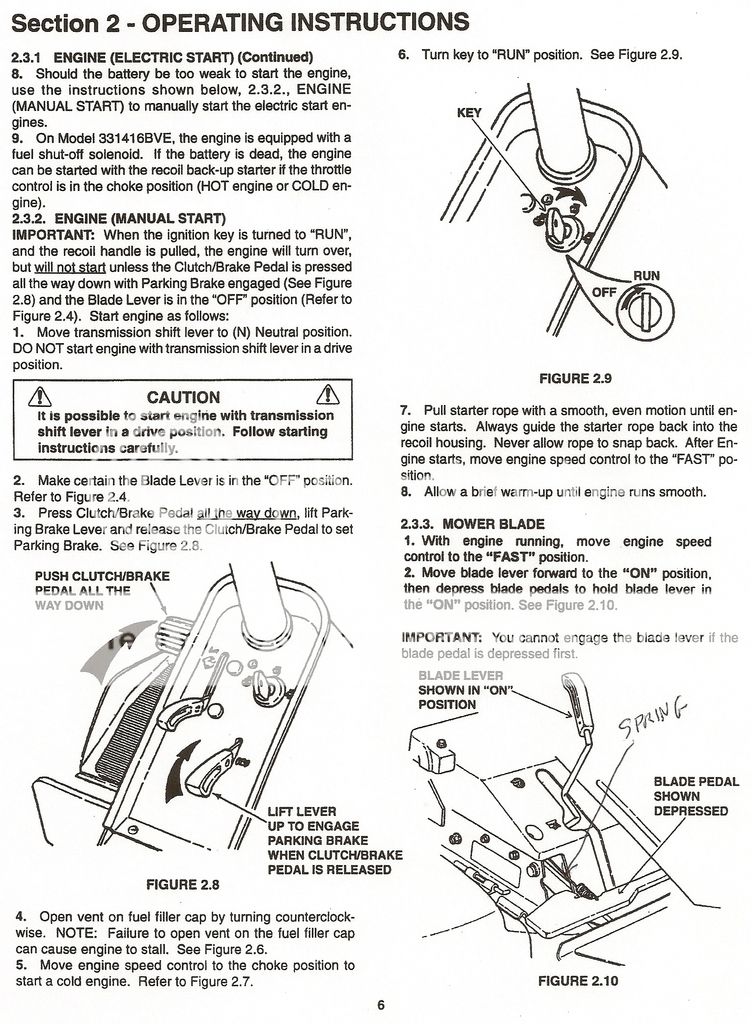 Where can I find a service manual for a snapper model # 281016BE | My ...