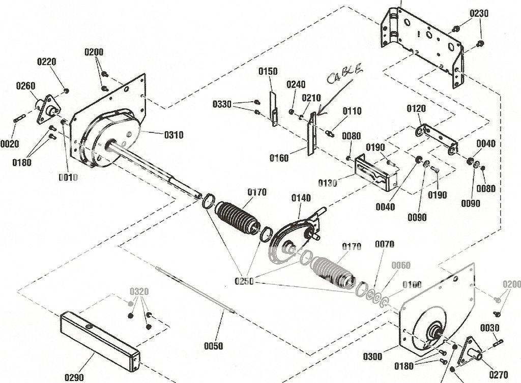 Brake/clutch cable on Snapper RE 130 Model # 7800932-00 | My Tractor Forum